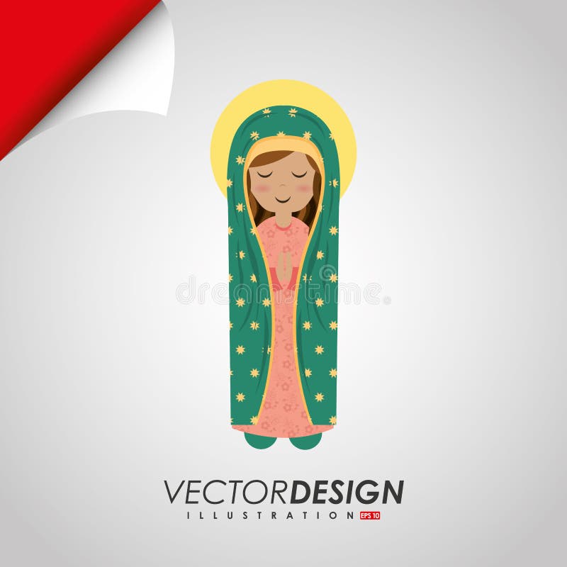 Catholic icon design stock illustration. Illustration of medal - 67000124