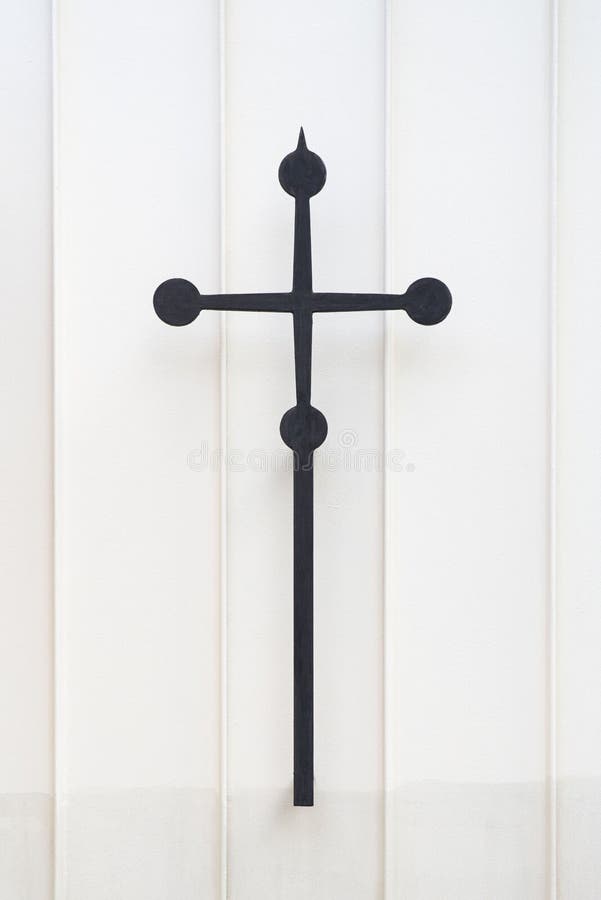 Simple metal cross stock image. Image of cross, jesus - 220531421
