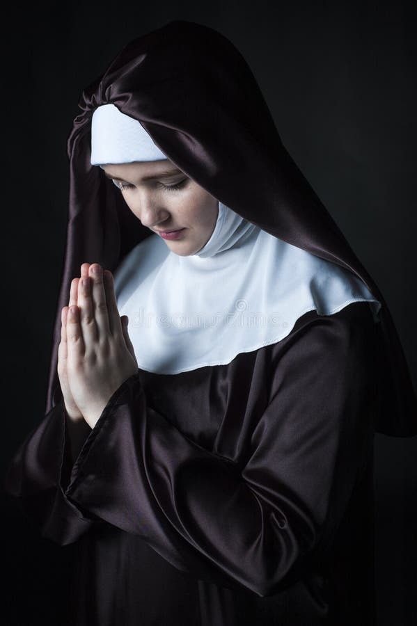Catholic nun stock photo. Image of happiness, girl, beauty - 52655642