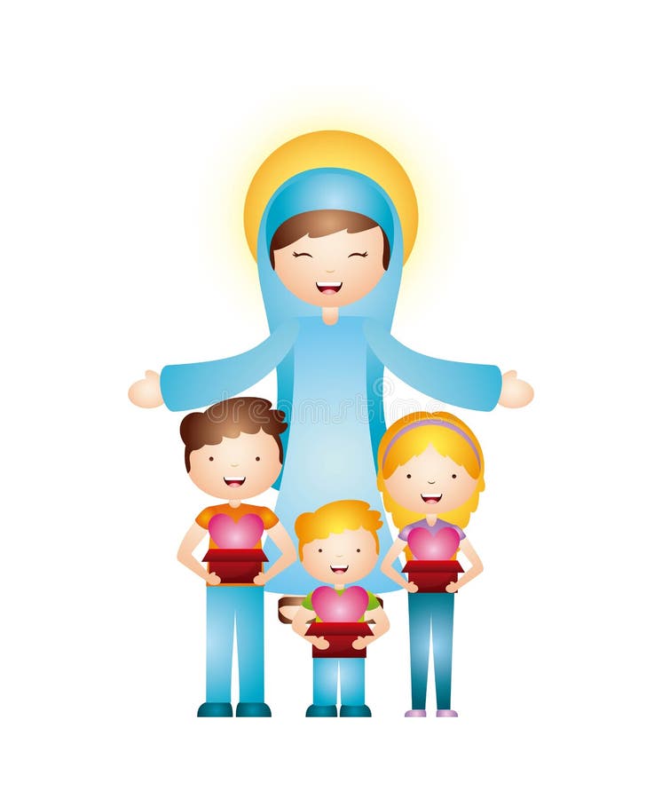 Catholic religion design stock illustration. Illustration of background ...