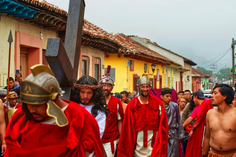 Catholic Religious Procession that Happens during Easter (Semana Santa ...