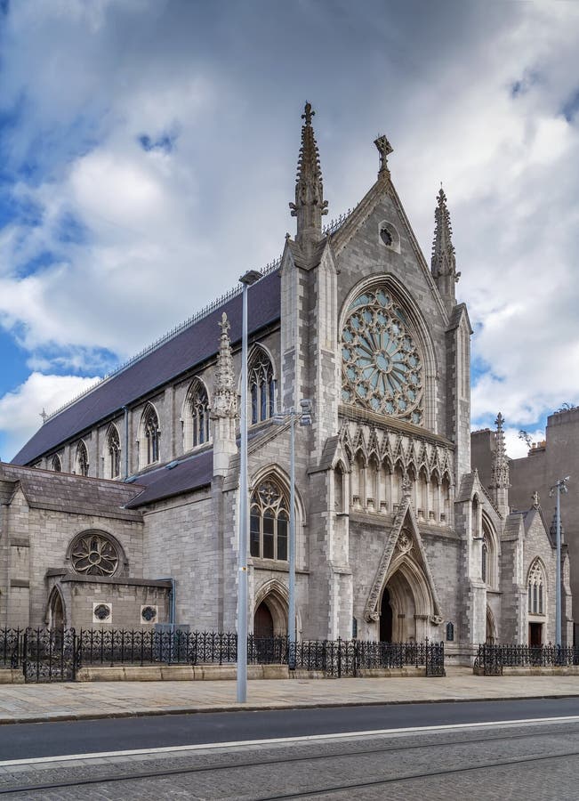Saint Saviour`s Church, Dublin, Ireland Stock Photo - Image of church ...