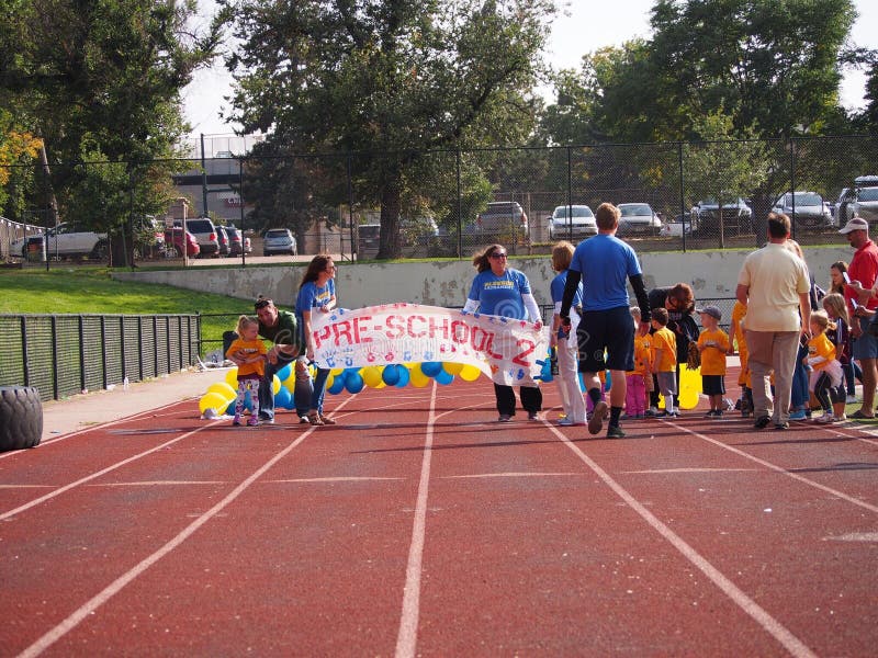 Catholic School Pre-school Fun Run Editorial Photography - Image of ...