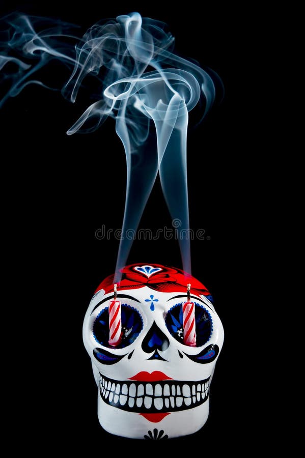 Catrina calavera stock image. Image of clay, multi, face - 17359923