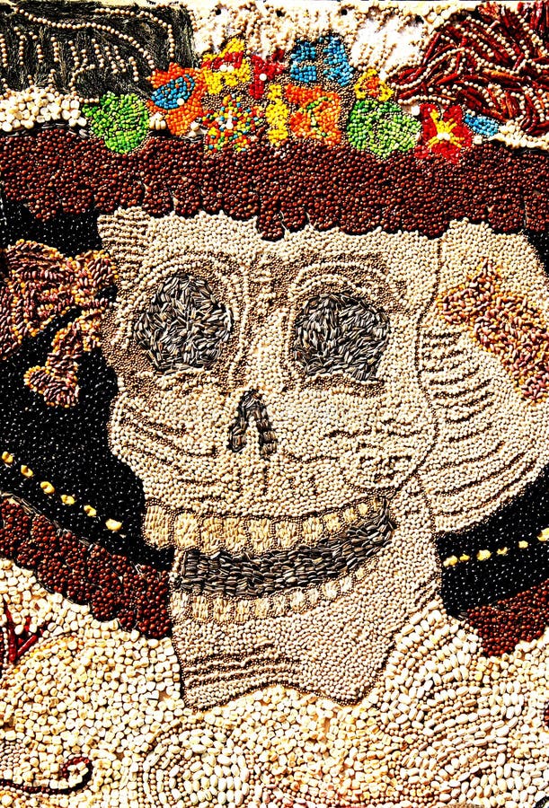 Catrina de texture photo stock. Image du décorez, fête - 19412318