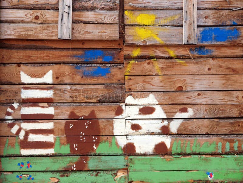 Cats in barn window stock image. Image of observing, couple - 6428041