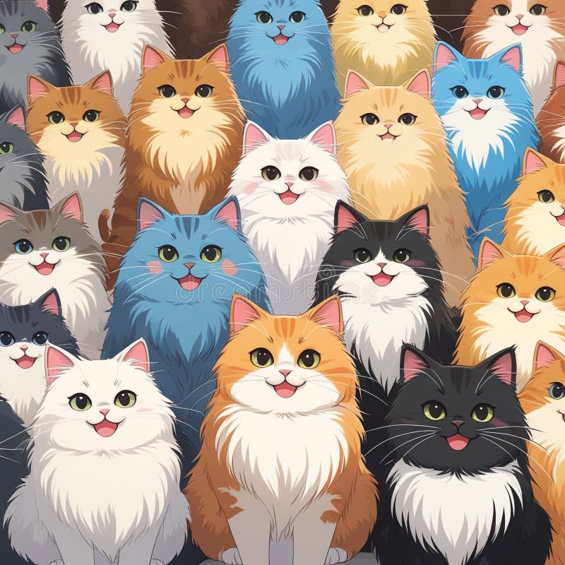 Cats, Fluffy Cats, Cat Fur, Animals, Multiple Cats, Persian Cats ...
