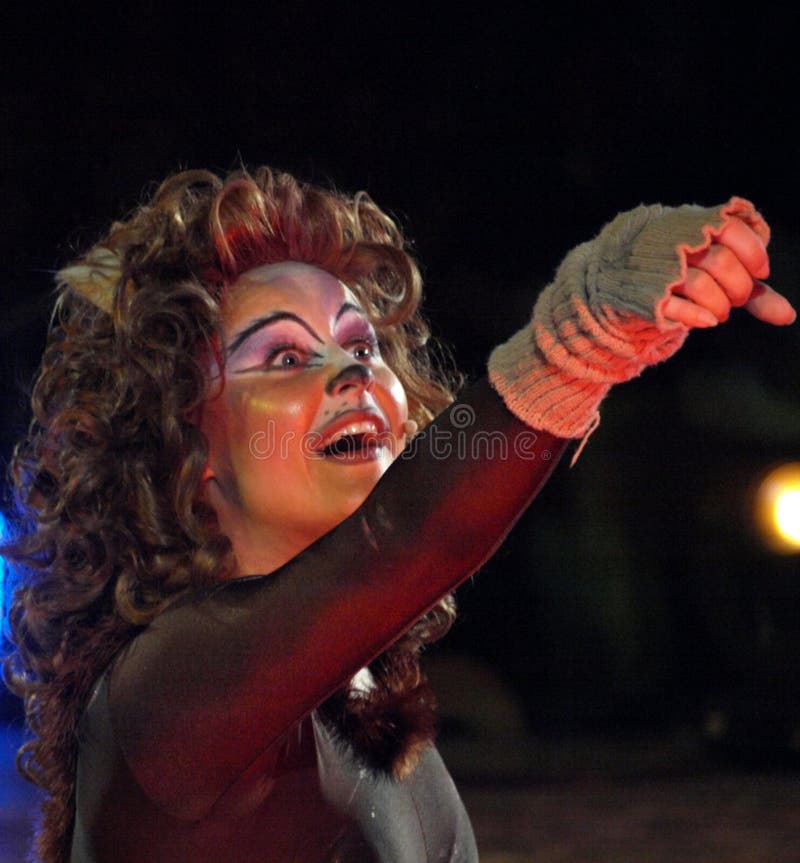 Cats the Musical editorial stock image. Image of stage - 99141239