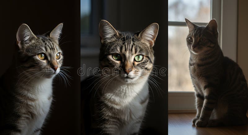 Cats in Various Styles, Creative Feline Illustrations and Concepts ...