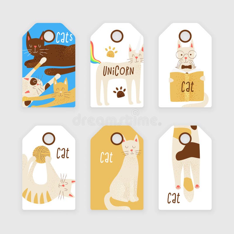 Cats Vector Concept, Friendly Stock Vector - Illustration of character ...