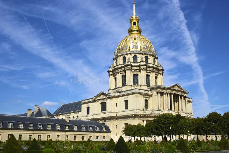 Cattedrale Di Les Invalides, Parigi Fotografia Stock - Immagine di ...