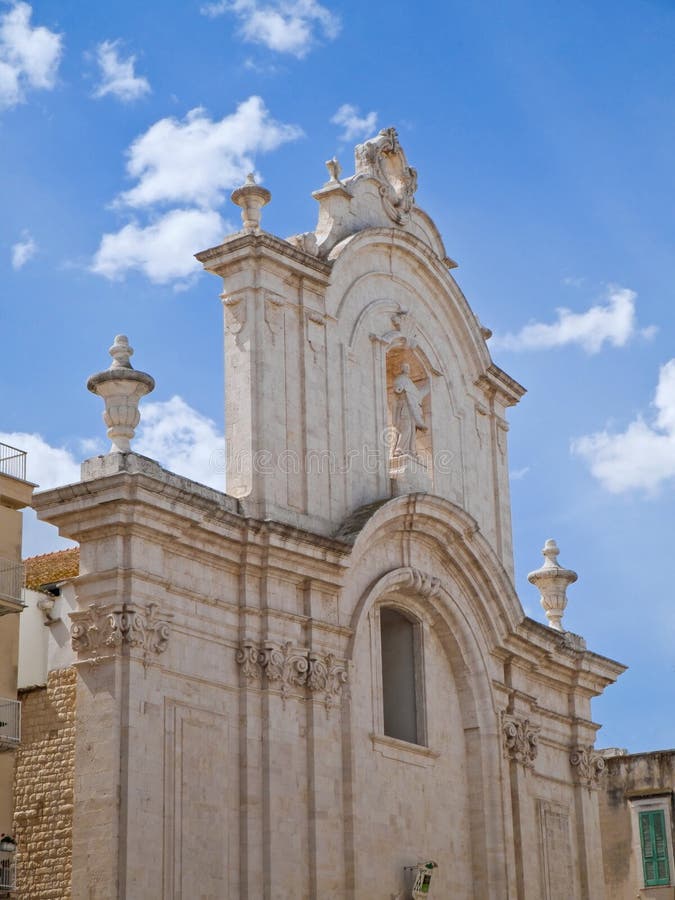 Cattedrale Di Molfetta. Puglia Fotografia Stock - Immagine di ...