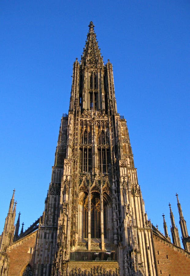 Cattedrale di Ulm fotografia stock. Immagine di medioevale - 27118870