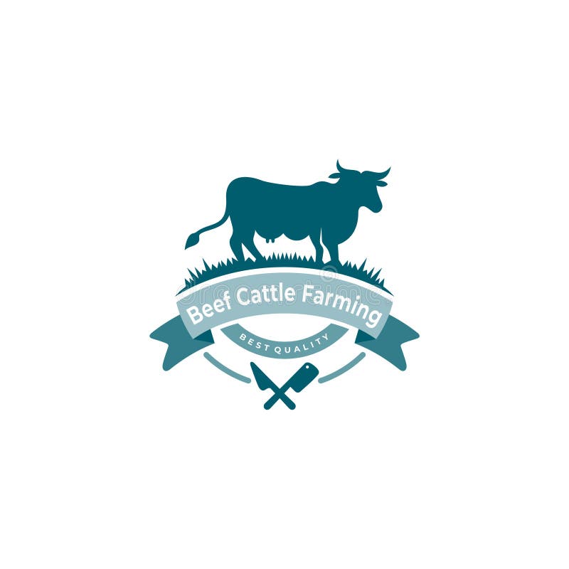 Cattle Farm Icon, Best Quality Cow Icon, Angus Logos Stock Vector ...