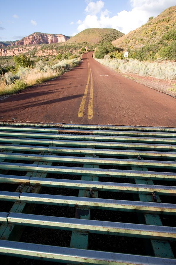 Cattle Guard stock photo. Image of grate, metal, rural - 11760620