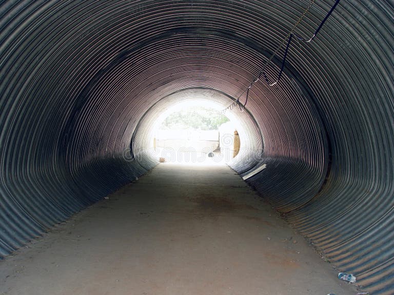 Cattle Tunnel stock photo. Image of lights, crossing, background - 148620