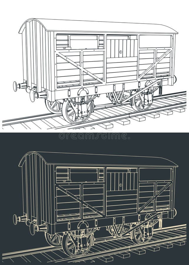 Wagon Blueprints Stock Illustrations – 38 Wagon Blueprints Stock ...