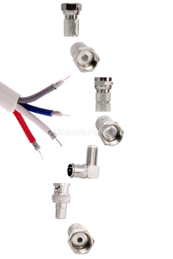CATV equipment stock image. Image of technology, connector - 18257049