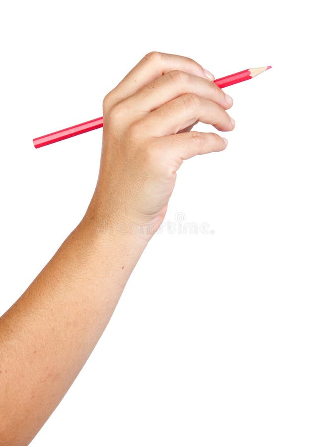 Hand drawing a red circle stock photo. Image of communication - 21897280