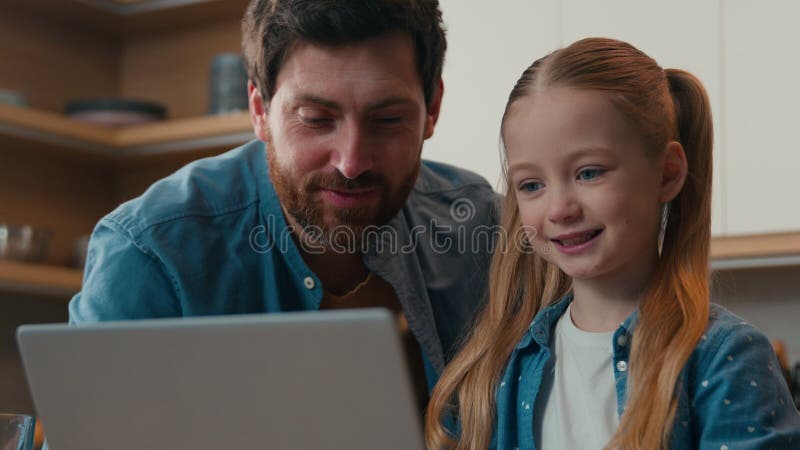 Loving Cute Daughter Hugging Adorable Daddy Happy Young Caucasian ... Loving Cute Daughter Hugging Adorable Daddy Happy Young Caucasian ...