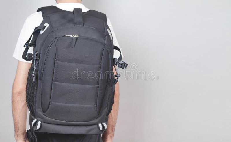 Backpack in Office Desk. Travel Stock Photo - Image of fashion ...