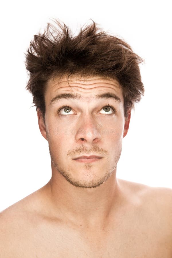 Messy Hair Men