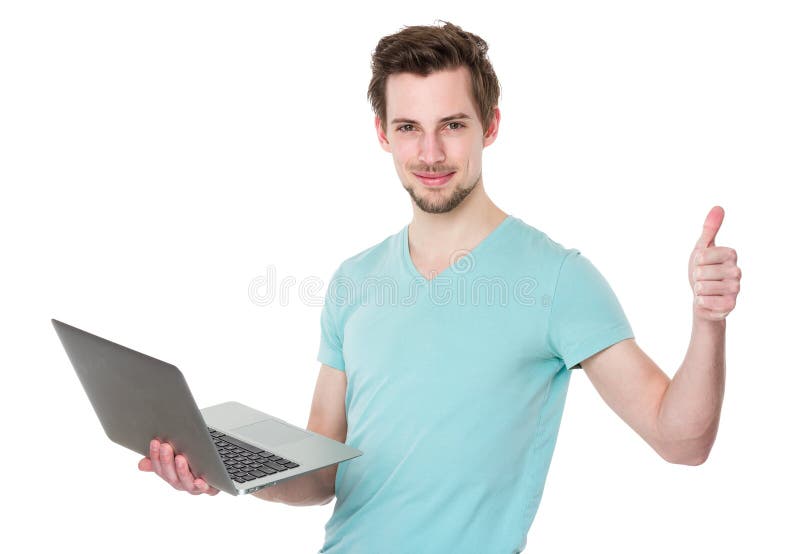 377 Boy Thumb Up Computer Stock Photos - Free & Royalty-Free Stock ...