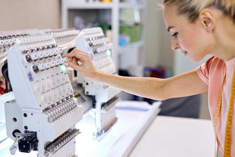 Confident Seamstresses in Modern Studio Workshop, Preparing Tailoring ...