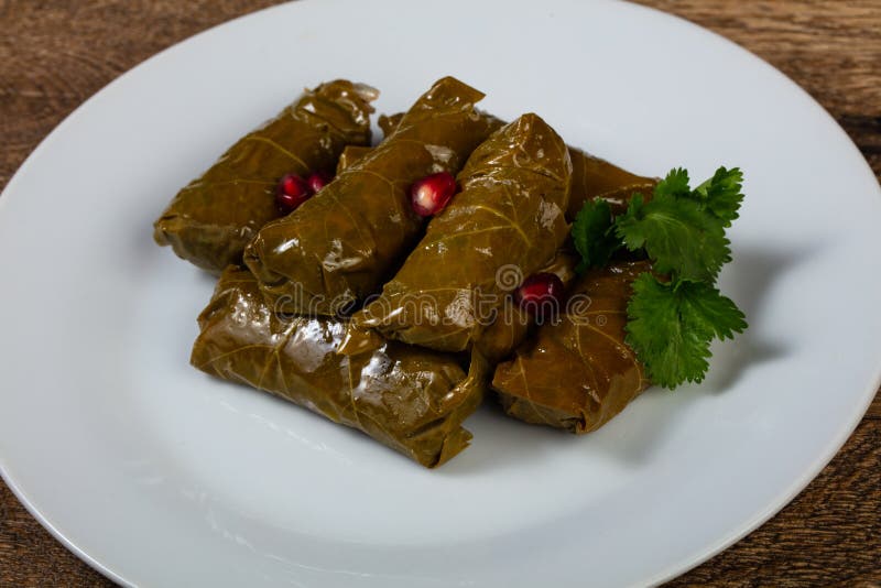 Caucasian Traditional Dolma Stock Image - Image of mediterranean ...