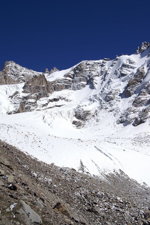 Caucasus Mountains stock photo. Image of crag, rock, mountaineering ...