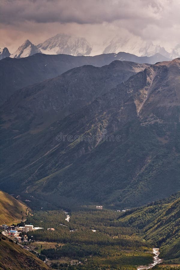 Caucasus Mountains, Russia stock photo. Image of crag - 31011448