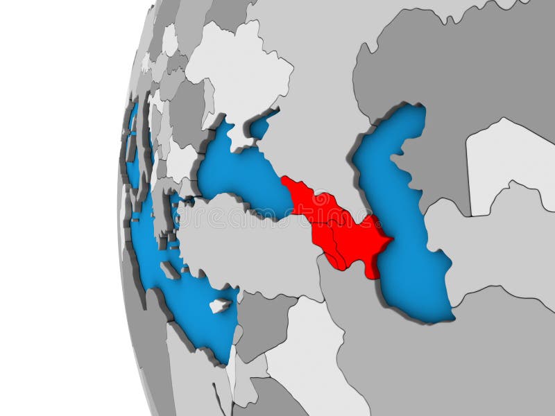 Caucasus On World Map