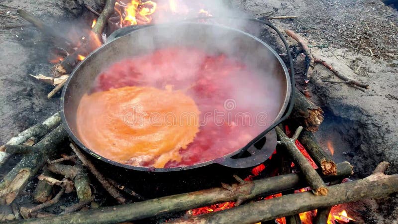 Field Kitchen at the Khmer Wedding Ceremony Stock Video - Video of ...