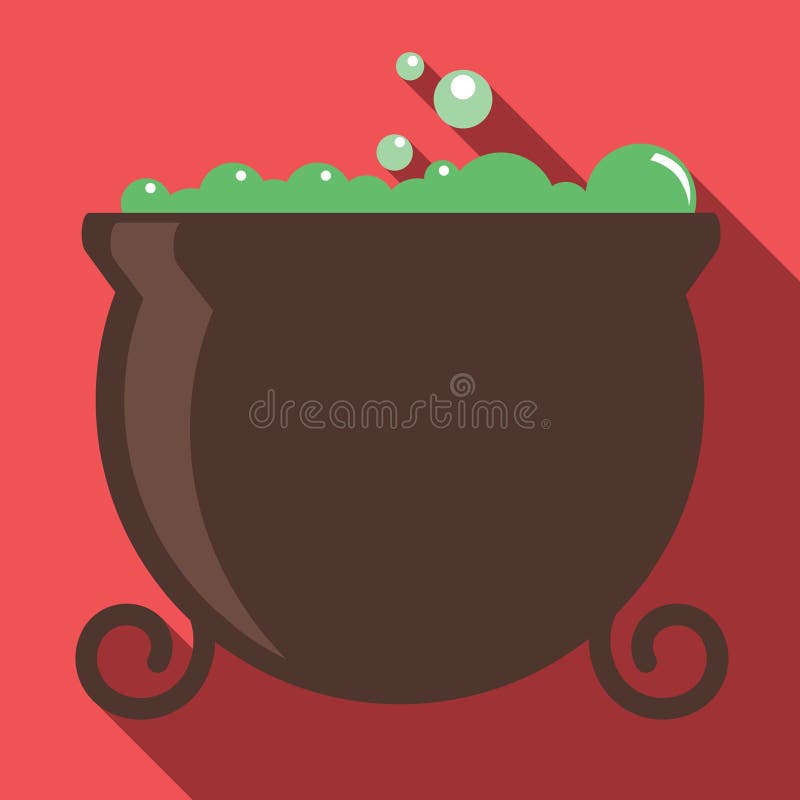 Cauldron. Vector Illustration Decorative Design Stock Vector ...