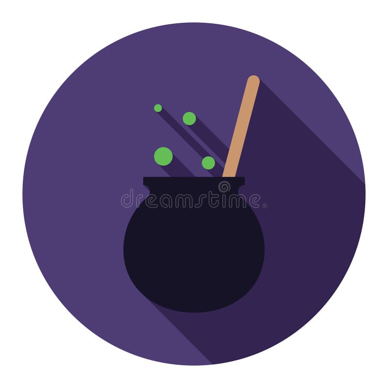 Cauldron. Vector Illustration Decorative Design Stock Vector ...