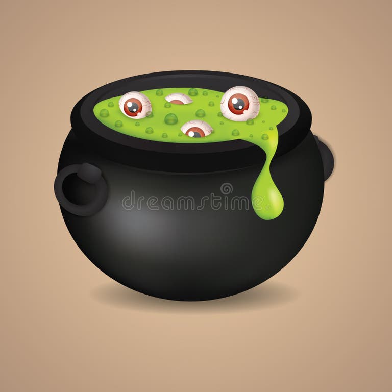 Cauldron. Vector Illustration Decorative Design Stock Vector ...