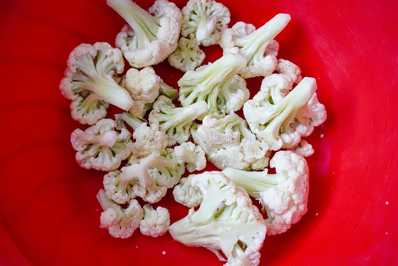 Cauliflower, Background with Stack of Cauliflower. Piece of Cauliflower ...