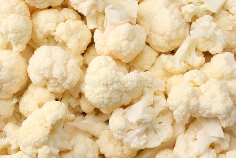 Cauliflower Texture. Cauliflower Background Stock Photo - Image of view ...