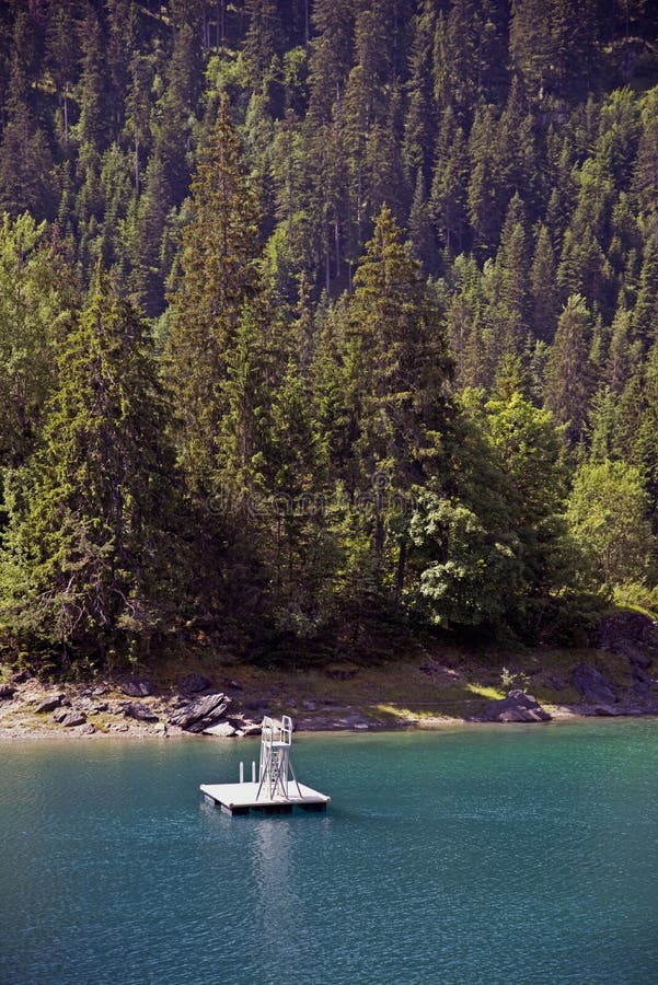 Cauma lake, Switzerland stock photo. Image of calm, attraction - 32044202