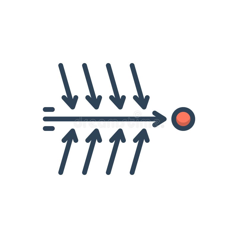 Mix Icon for Reason, Cause and Logic Stock Vector - Illustration of ...