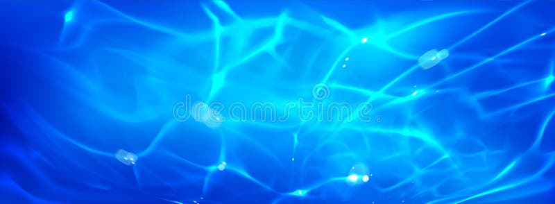 Caustic Light Effect in Water Surface Bg Pattern Stock Vector ...