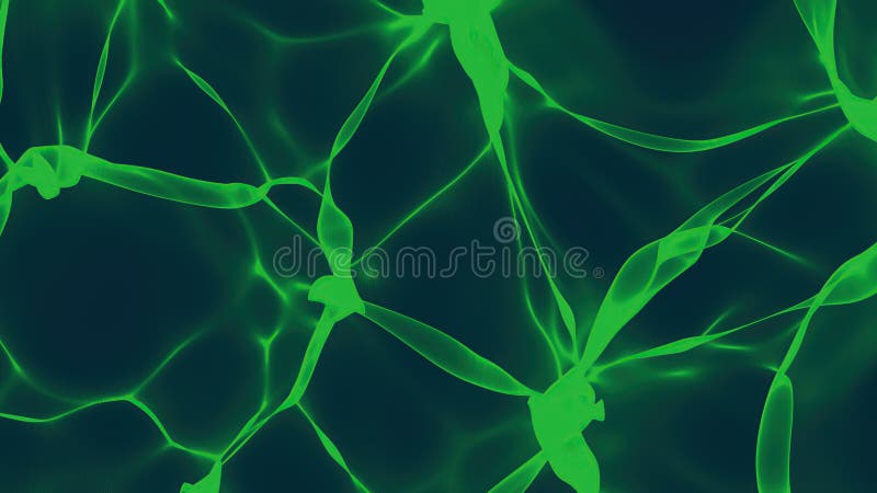 Caustics and Reflected Light on the Water Surface. 3d Illustration Sea ...