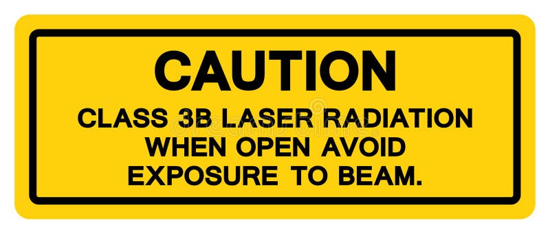 Caution Calss 3B Laser Radiation when Open Avoid Exposure To Beam ...