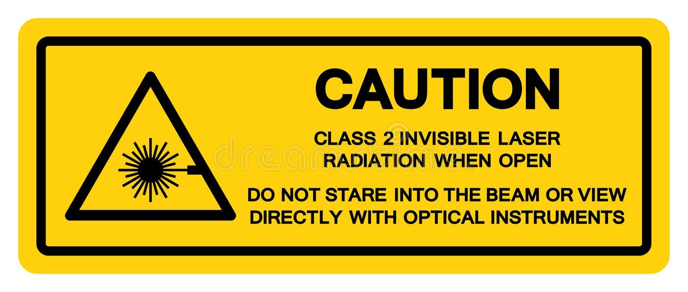 Invisible Laser Radiation Symbol Sign Stock Illustrations – 181 ...