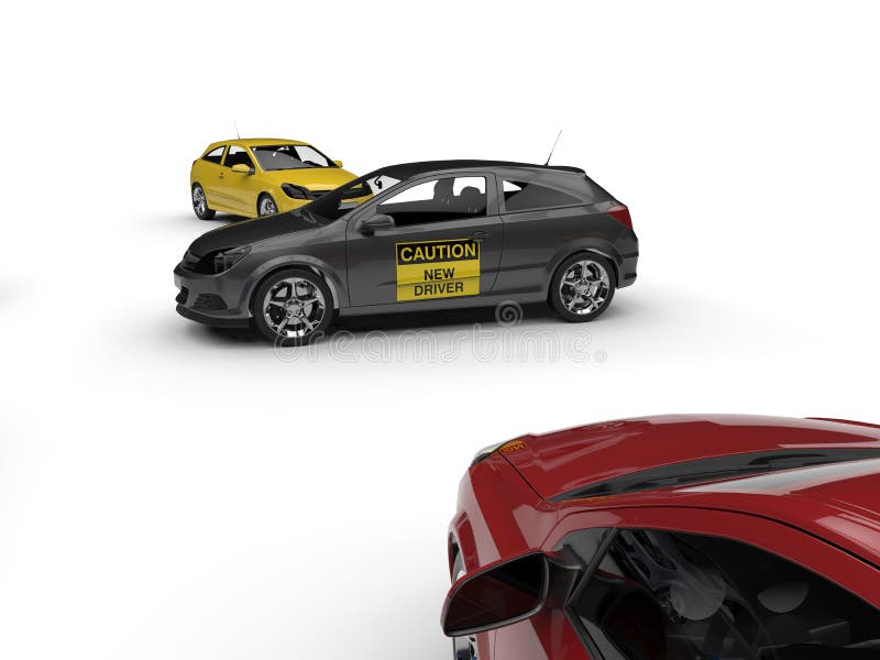 Caution New Driver Stock Illustrations – 52 Caution New Driver Stock ...