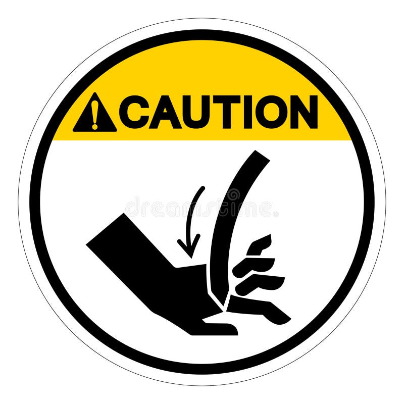 Caution Sign Cutting Stock Illustrations – 963 Caution Sign Cutting ...