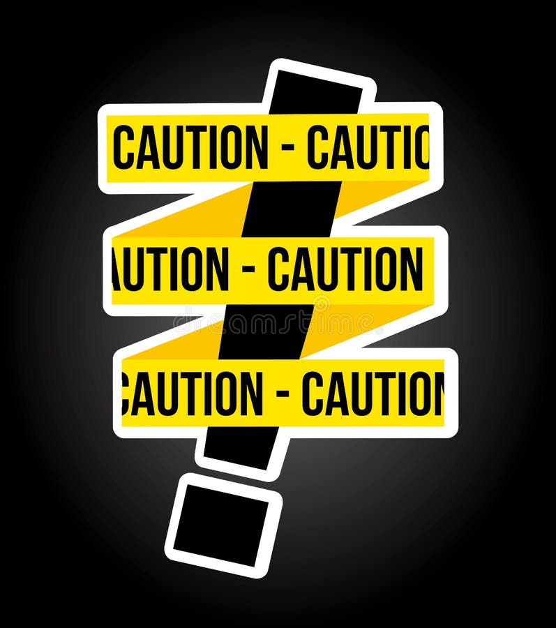 Caution Design Stock Illustrations – 137,884 Caution Design Stock ...