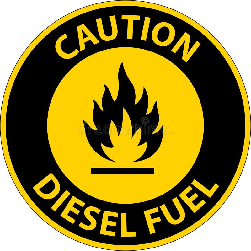 Diesel Tank Safety Sign Stock Illustrations – 1,078 Diesel Tank Safety ...