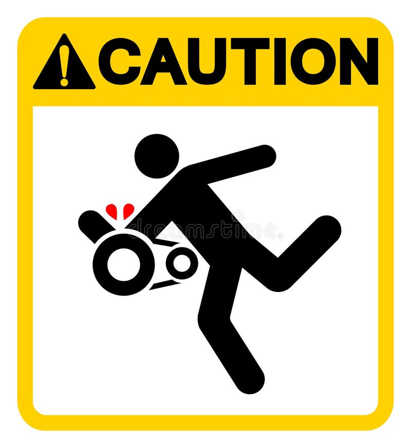 Caution Guard Remove Risk of Severe Injury Symbol Sign, Vector ...