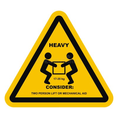 Warning Heavy Box Carry Stock Illustrations – 102 Warning Heavy Box ...